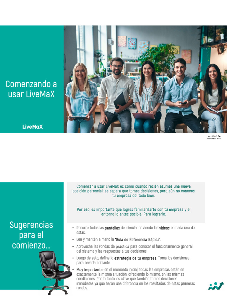 Guía Inicial para Usar LiveMaX | PDF | Marketing | Al por menor