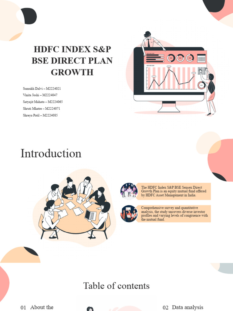 HDFC Index S&P BSE Sensex Direct Growth Plan | PDF | Investing | Mutual ...