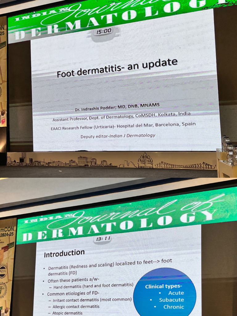 Foot Dermatitis Update | PDF | Medical Specialties | Cutaneous Conditions