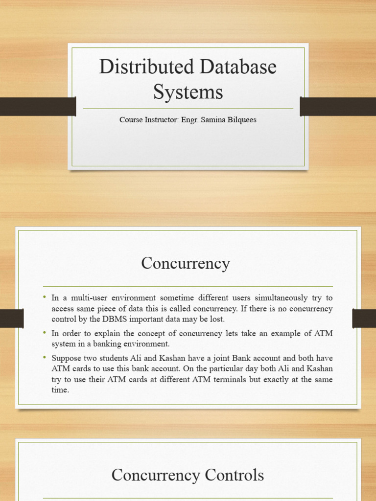 Concurrency Controls Pdf Database Transaction Databases 2204