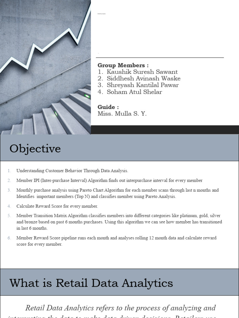 Retail Member Data Analytics | PDF | Analytics | Retail
