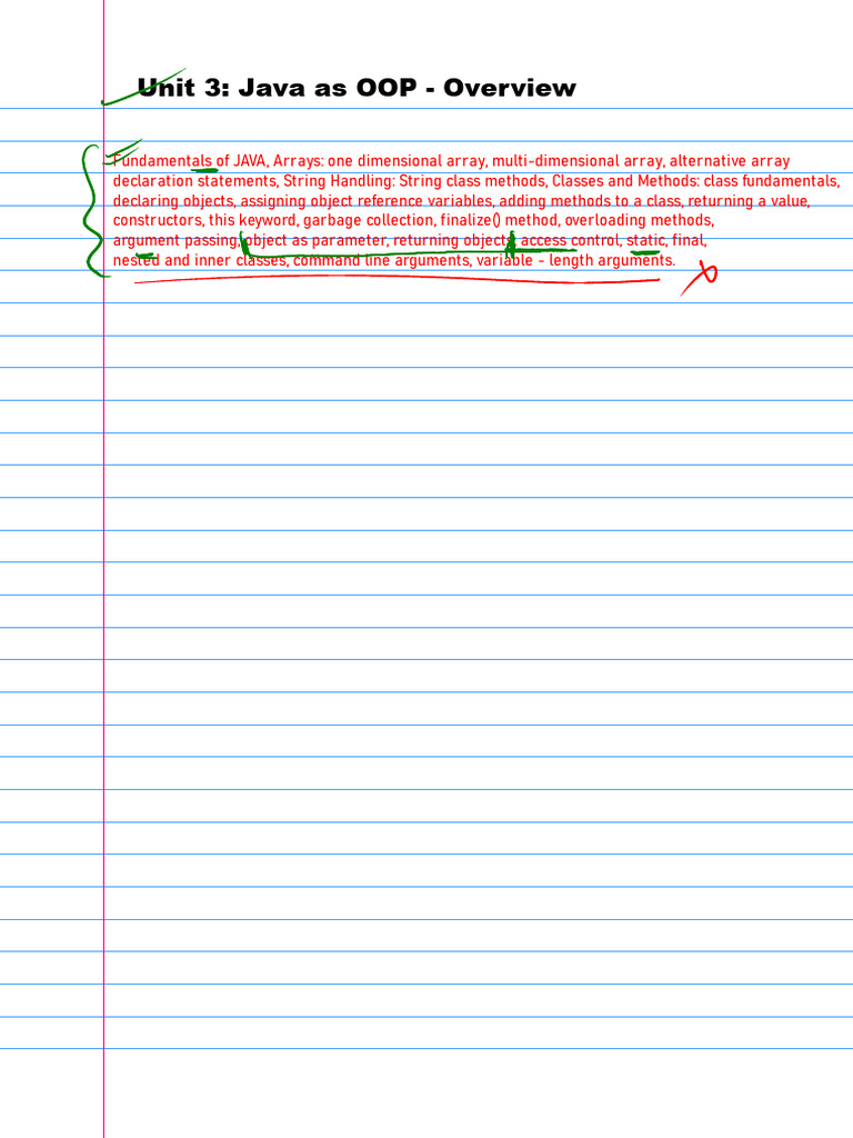 Unit3 PPL One Shot Annotated | PDF | Method (Computer Programming) | Programming