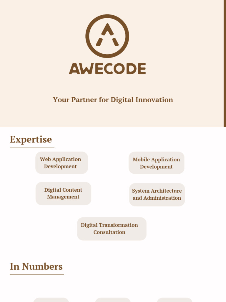 Awecode Profile | PDF | Art | Technology & Engineering