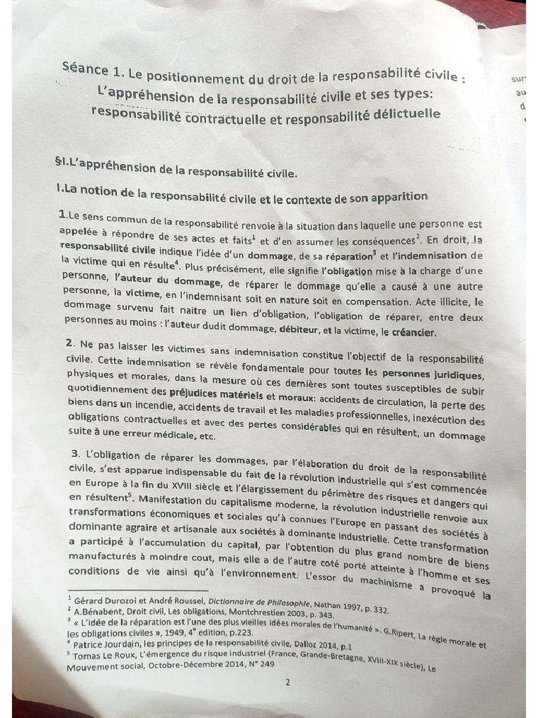 Responsabilité | PDF