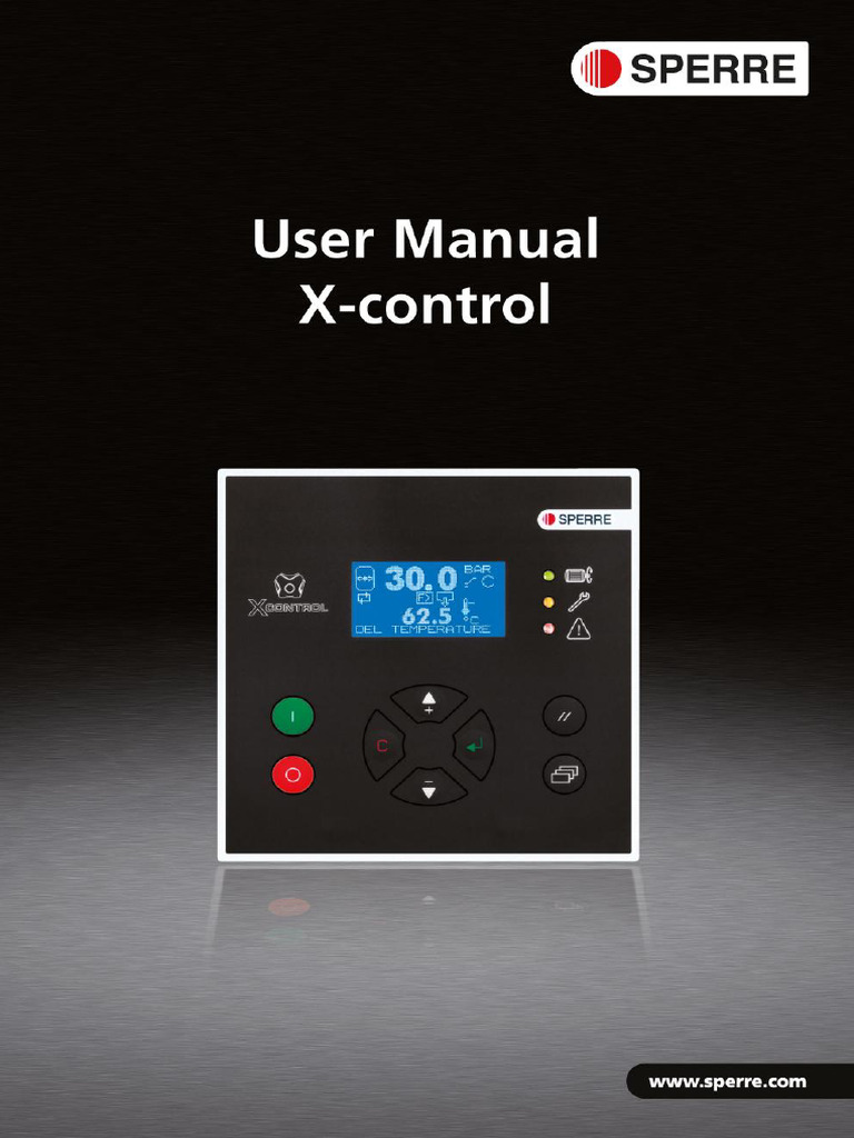 User Manual X Control - Version02 E11 | PDF | Menu (Computing) | Backlight