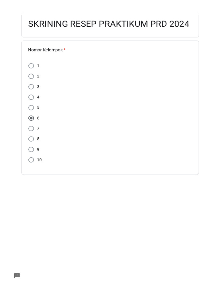 TBC - Skrining - Kel 6 Shift 1 | PDF | Kesehatan Holistik
