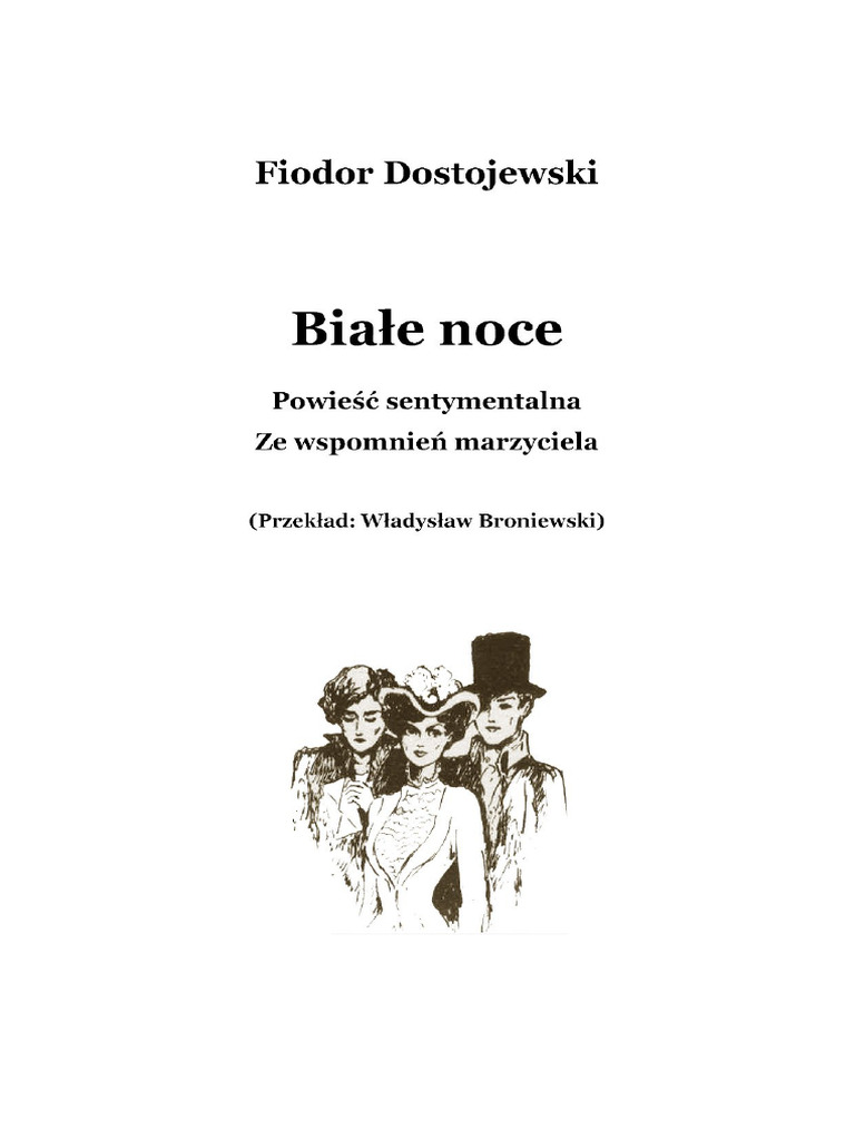 Fiodor Dostojewski - Biale Noce | PDF