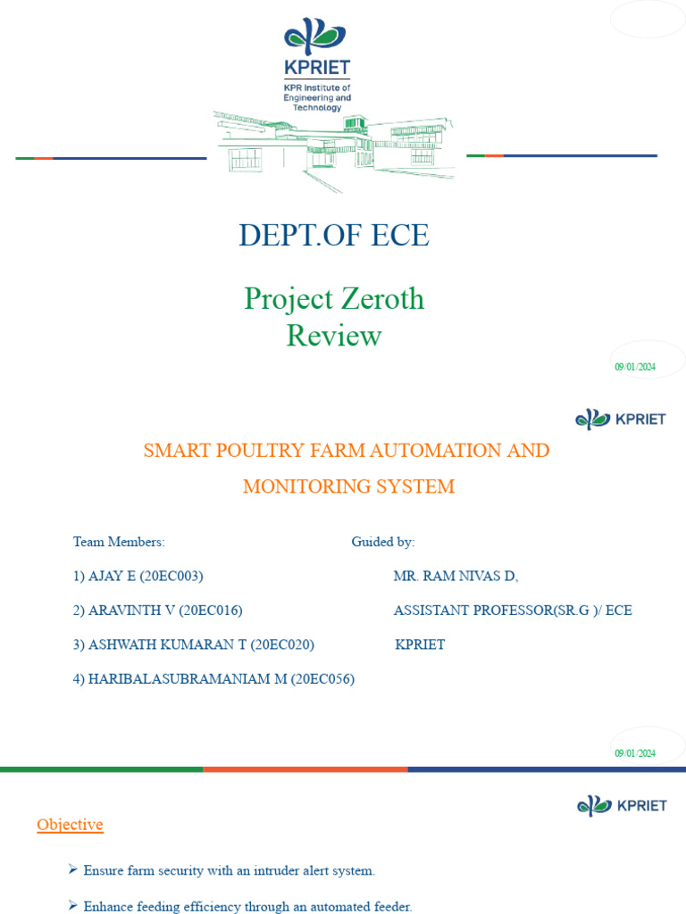 Zeroth Review (Final Project) | PDF | Internet Of Things | Automation