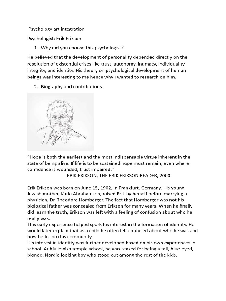 Psychology Art Integration | Download Free PDF | Psychology ...