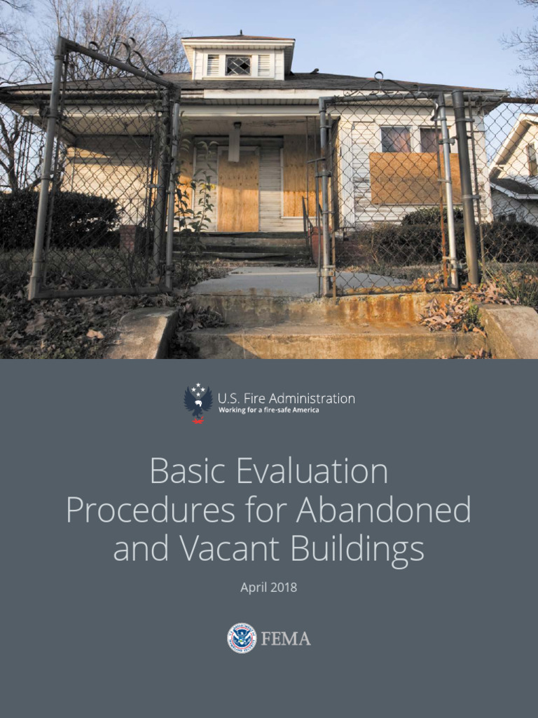 Basic Evaluation Procedures For Vacant Buildings | PDF | Fires ...