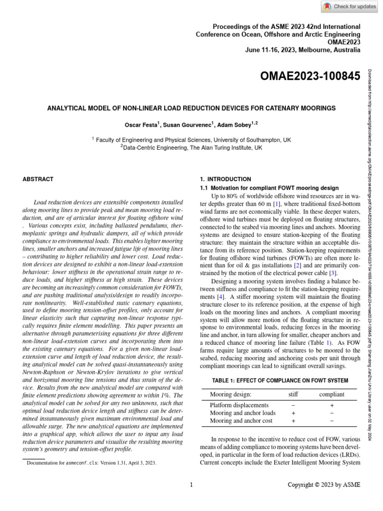 Analytical Model of Non-Linear Load Reduction Devices For Catenary ...