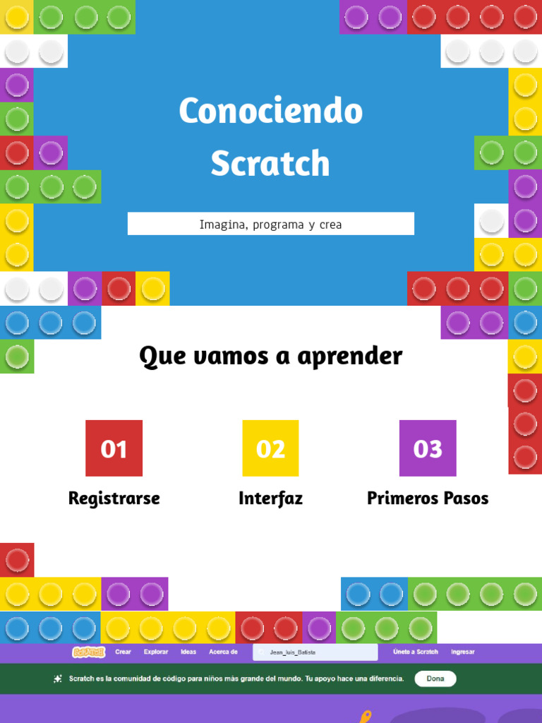 Scratch Introduccion | PDF | Scratch (lenguaje de programación)