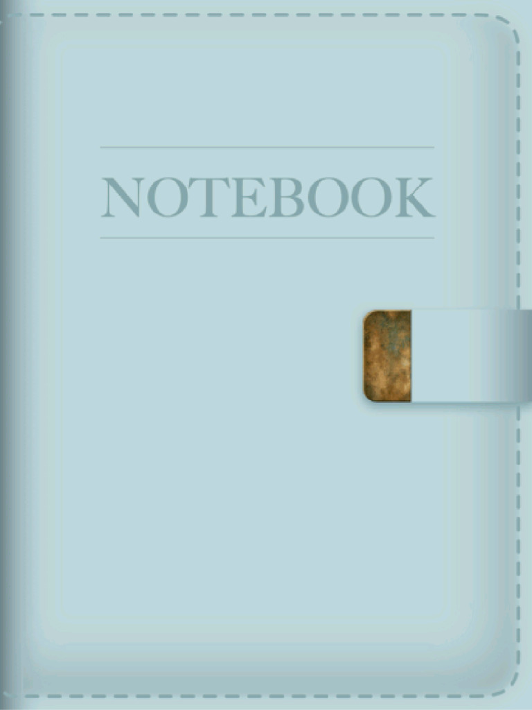 Notebook | PDF