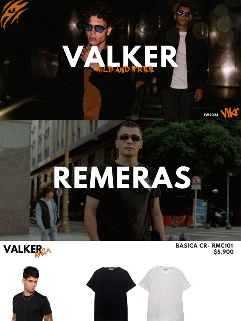 Medidas de Prenda Valker S-XXL | PDF | Estilo de vida