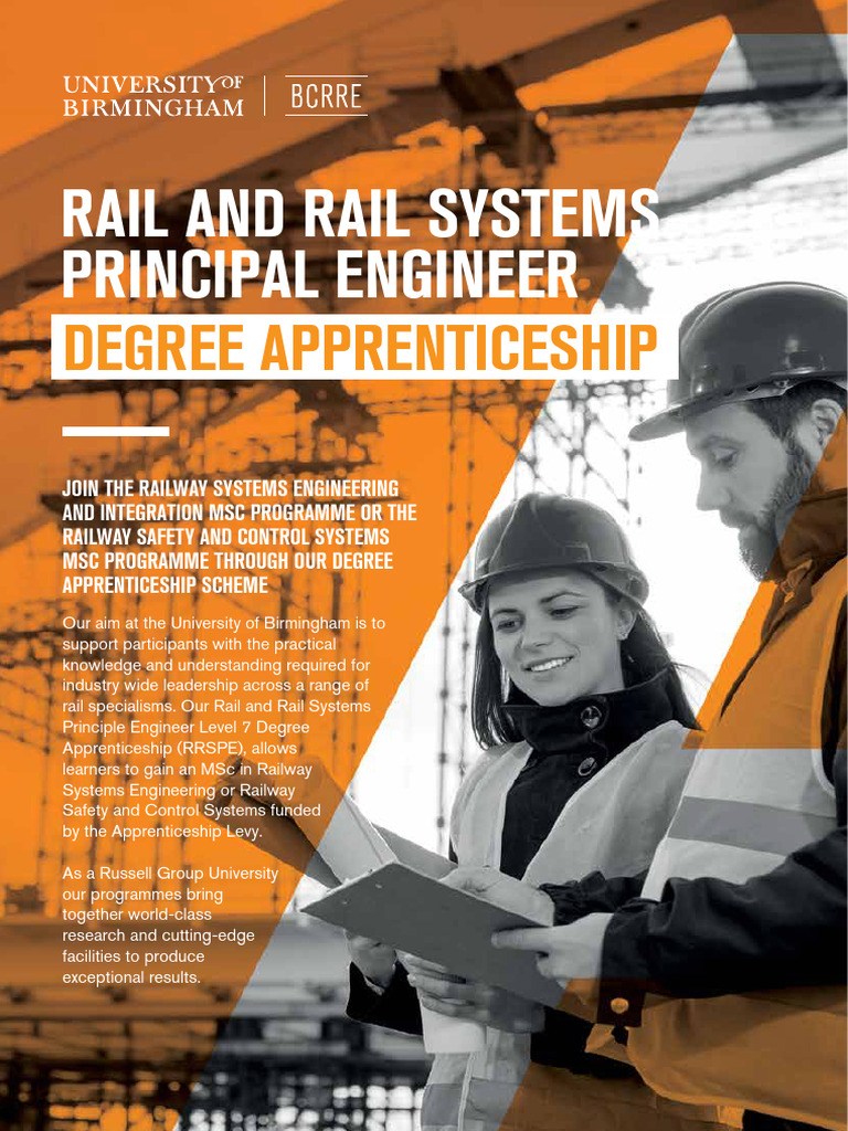 Rail and Rail Systems Principal Engineer Fact Sheet | PDF ...