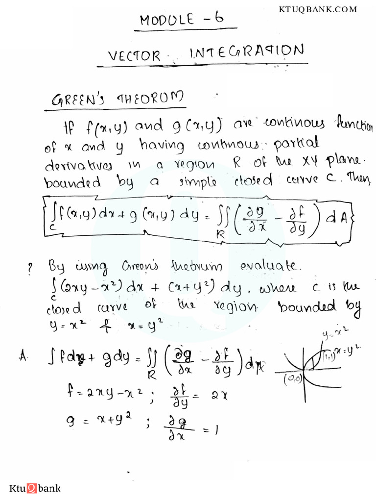 Calculus Module 6 Class Notes Ktuqbank Kqb Ktuqbank Pdf 