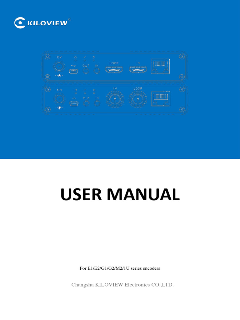 HD-Video-Encoders-·-User-Manual-V2.0 | Download Free PDF | Wi Fi | Hdmi