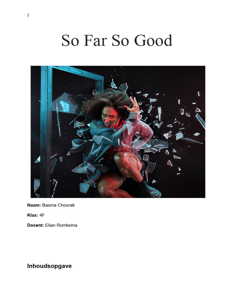 So Far So Good | PDF