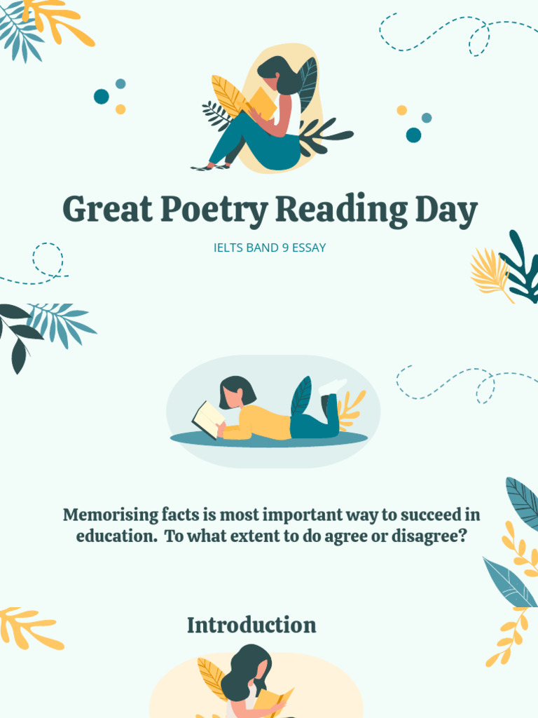 Great Poetry Reading Day by Slidesgo-5 | PDF | Memory | Cognition