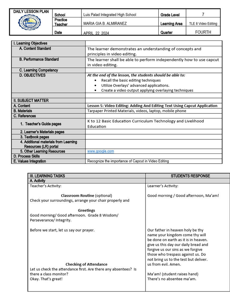 DLP L5 | PDF | Learning | Editing DLP L5 | PDF | Learning | Editing