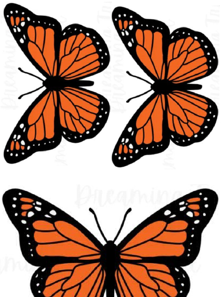 Mariposas Día de Muertos | PDF