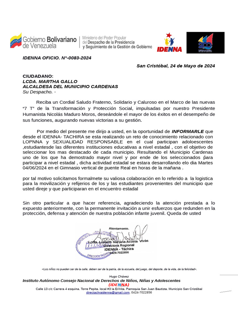 ALCALDESA MARTHA GALLO | PDF