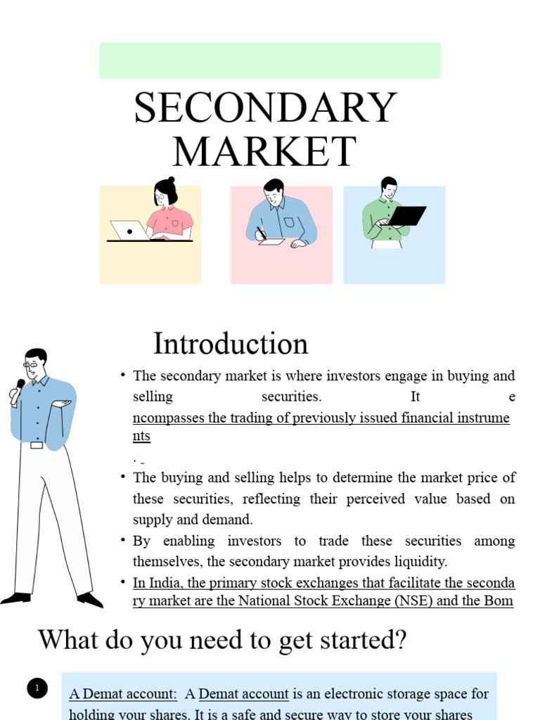 Secondary Market | Download Free PDF | Stocks | Securities (Finance)