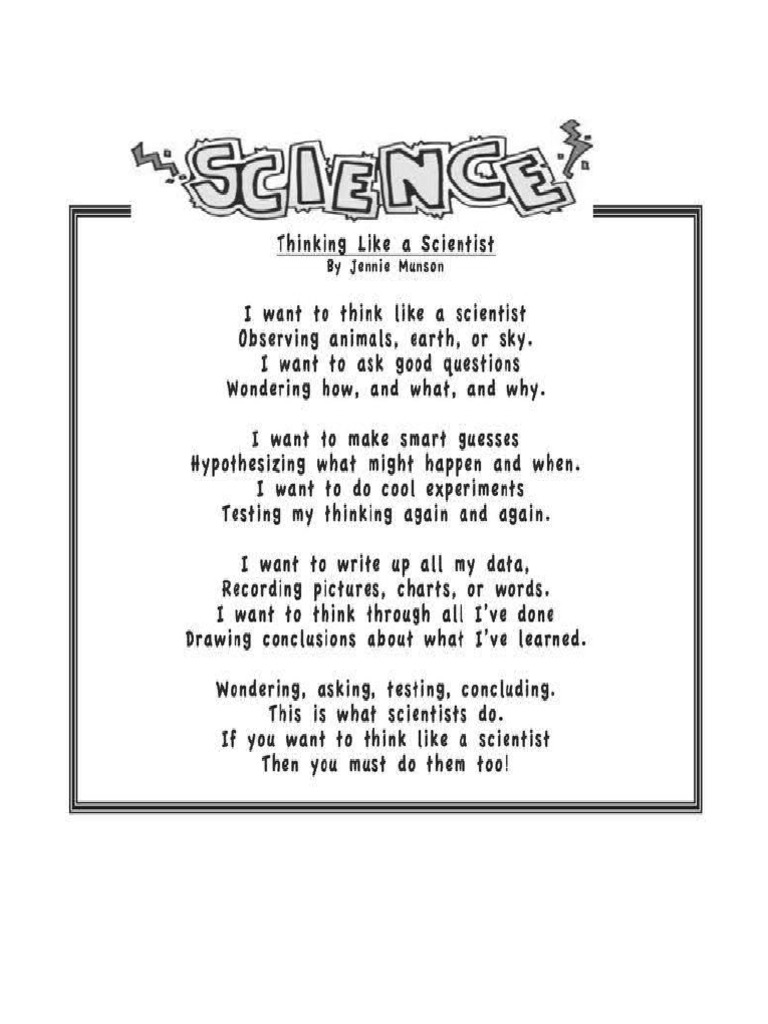 Poem Science | PDF