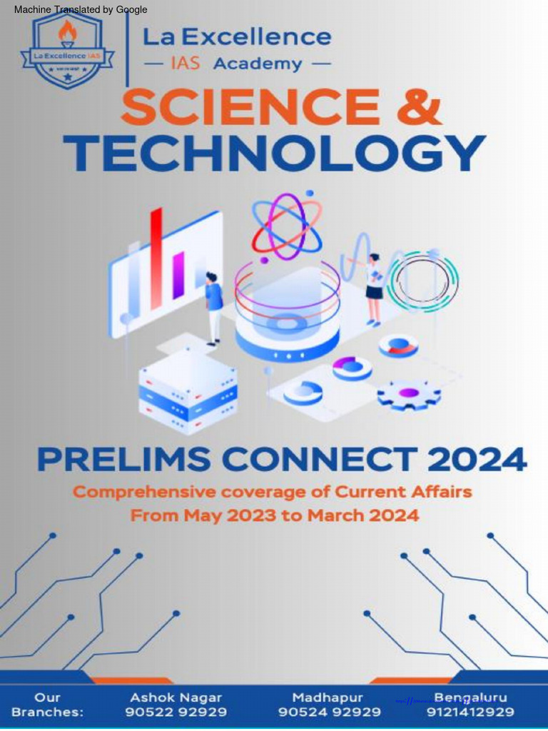 Science & Technology (11-05-2024) PC-1-40 | PDF