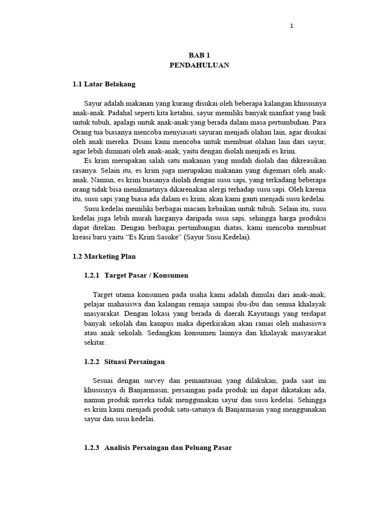 Contoh PKM-K | PDF | Ilmu Sosial