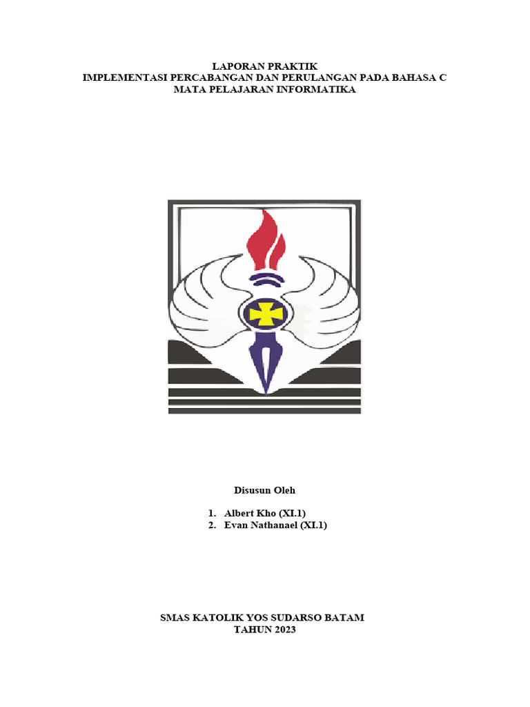 Laporan Praktik Informatika | PDF | Komputer