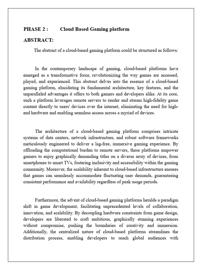 PHASE 2-Compressed | PDF | Cloud Computing | Information Technology Management