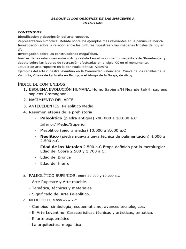 Orígenes Del Arte - Teoría | PDF | Arte roquero | Pinturas