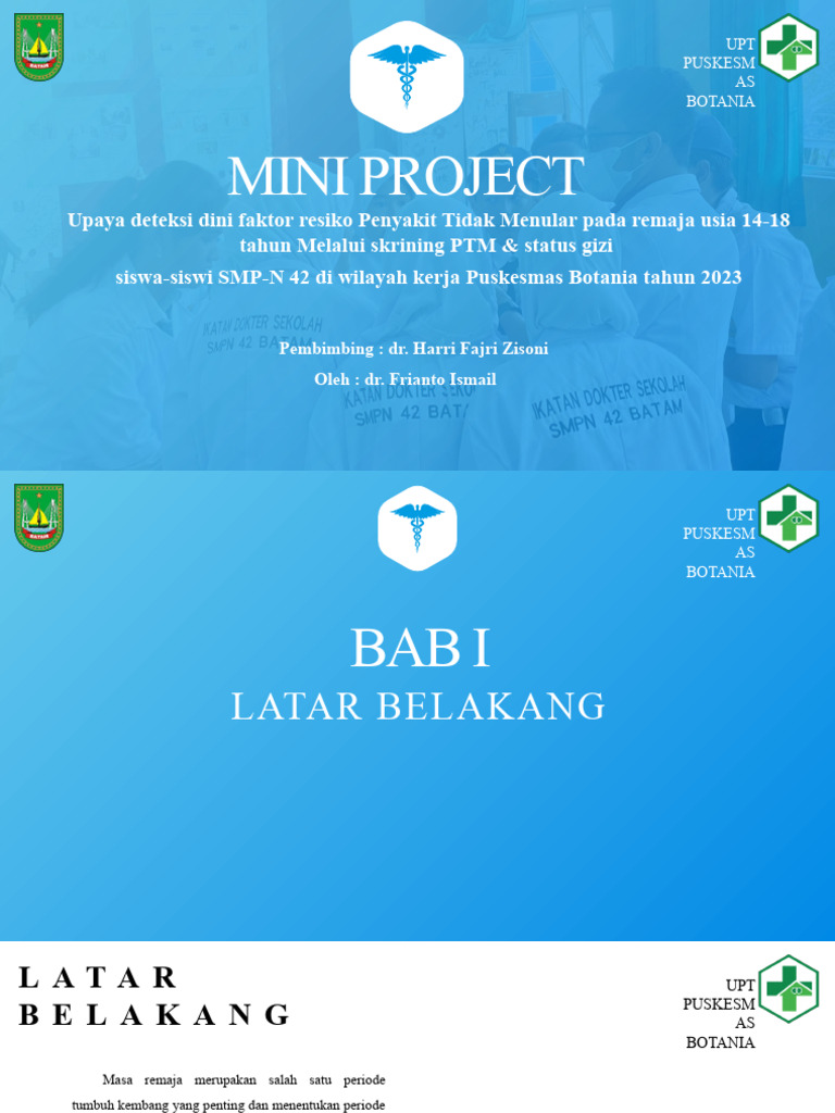 MiniPro Dr. Frianto Ismail | PDF