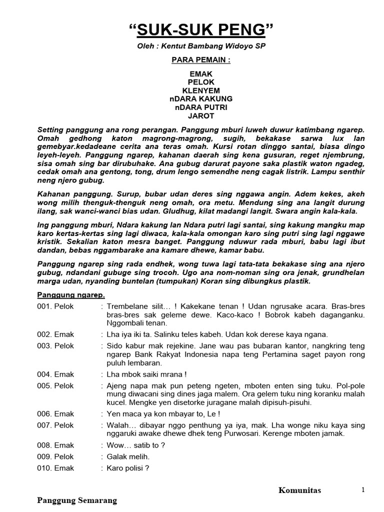 Suk-Suk Peng | PDF | Griya & Taman