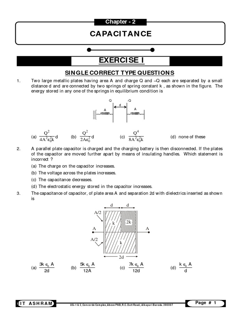 2_CAPACITANCE | Download Free PDF | Capacitor | Capacitance