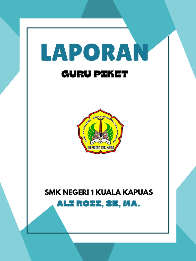 Laporan Guru Piket Ali Rozi PDF | PDF