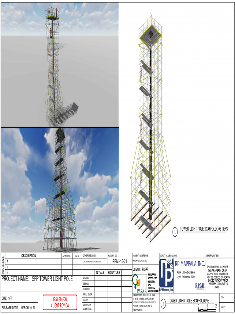 SFP DRAWING TEMPLATE | PDF