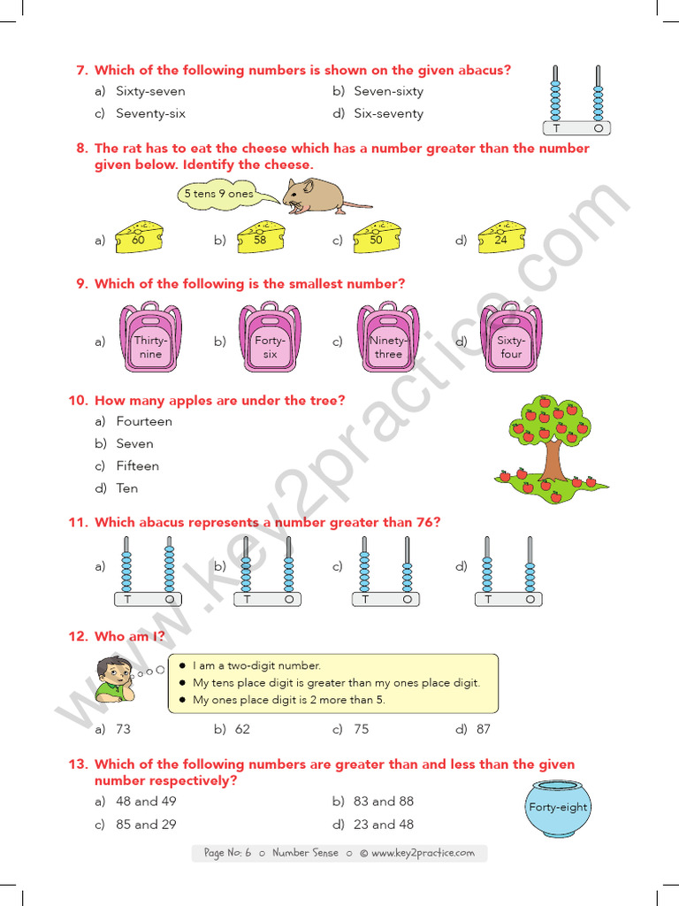 Grade 1 Maths Olympiad | PDF | Shape | Classical Geometry