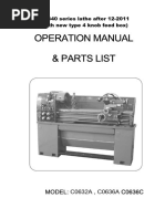 Centre Lathe Safety and Hazards | PDF | Switch | Manufactured Goods