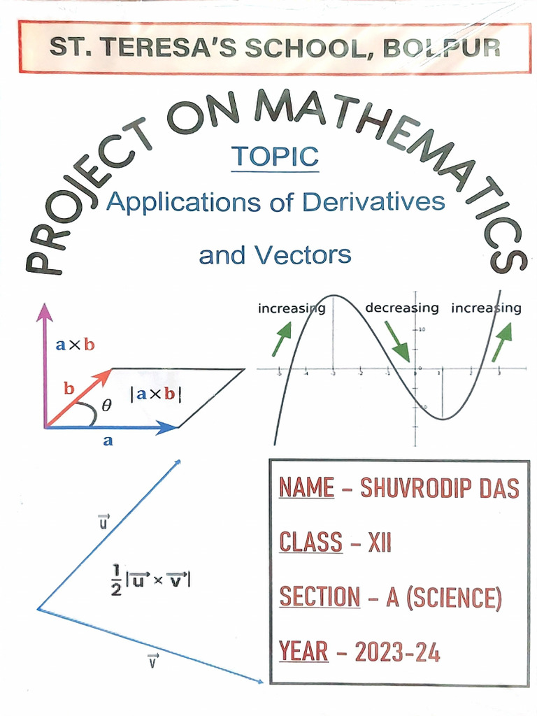 Mathematics Project 12 Shuvrodip Das | PDF