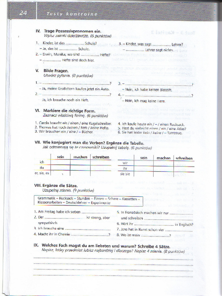 7.1A TEST 3 - KAPITEL 3 C.D | PDF