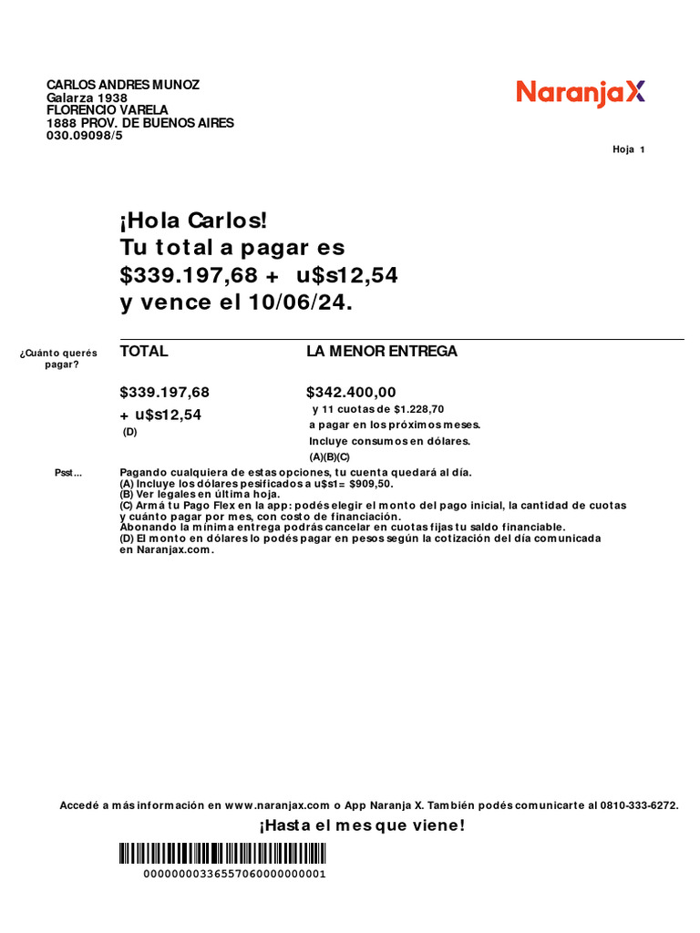 ResumenDeCuenta_2024-06-10 | PDF | Tarjeta de crédito | Impuesto al valor agregado