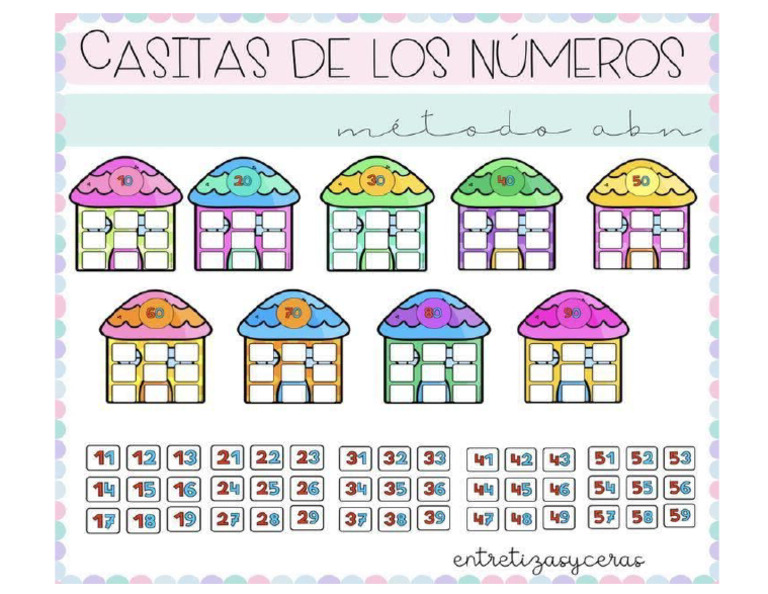 casita de los números | PDF