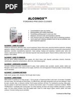 DB Deconex Prozyme Alka-X en v1.0 211222 | PDF | Materials | Chemical ...