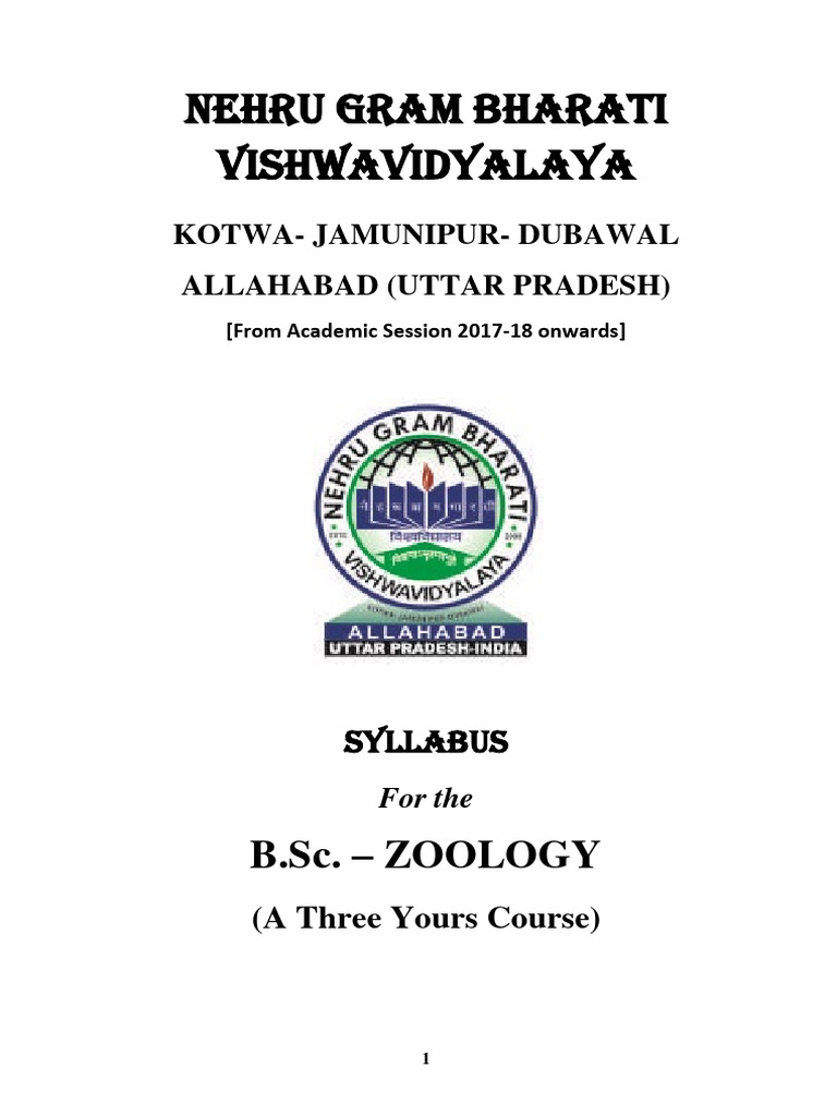 Revised B SC Syllabus Zoology | PDF | Zoology | Gene