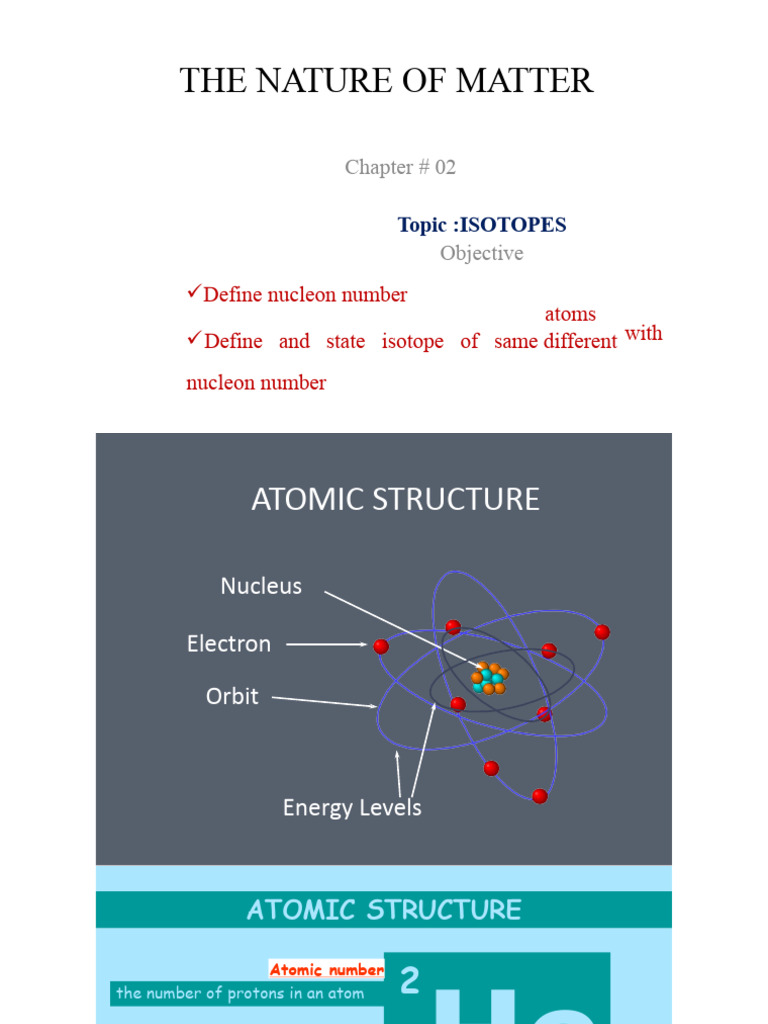 Isotopes | PDF | Atoms | Radionuclide