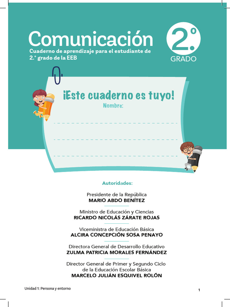 2 Cuaderno De Aprendizaje Comunicación Pdf Infección Vacunas