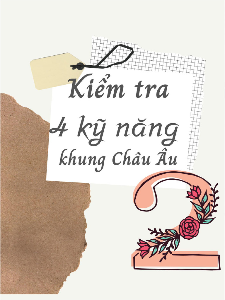 4 K Năng Khung Châu Âu 2 | PDF