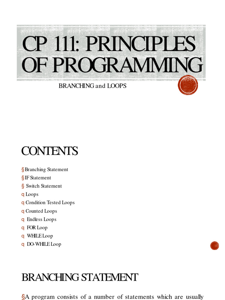 Lect Six | PDF | Control Flow | Computer Engineering Lect Six | PDF | Control Flow | Computer Engineering